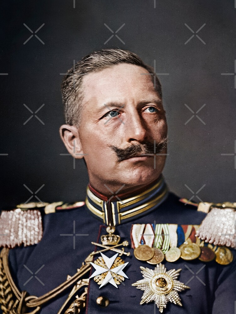 "Kaiser Wilhelm II, 1908 colorized" Graphic T-Shirt for Sale by KAI ...