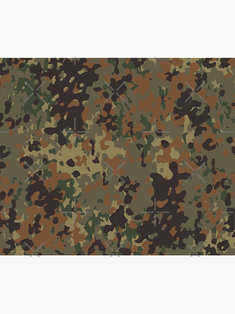 "Flecktarn Pattern camouflage" Throw Blanket for Sale by BetterDIY ...