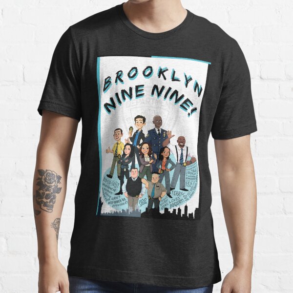 "Brooklyn Nine Nine Artwork" T-shirt for Sale by larazzo | Redbubble ...