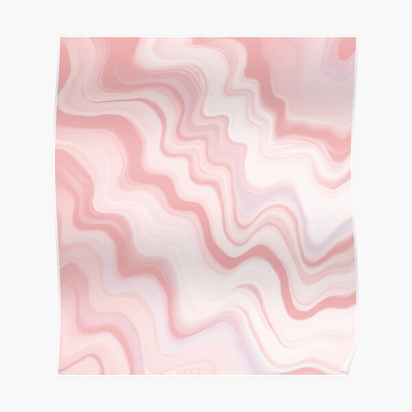 "Pink agate line art" Poster by Miss-Belle | Redbubble