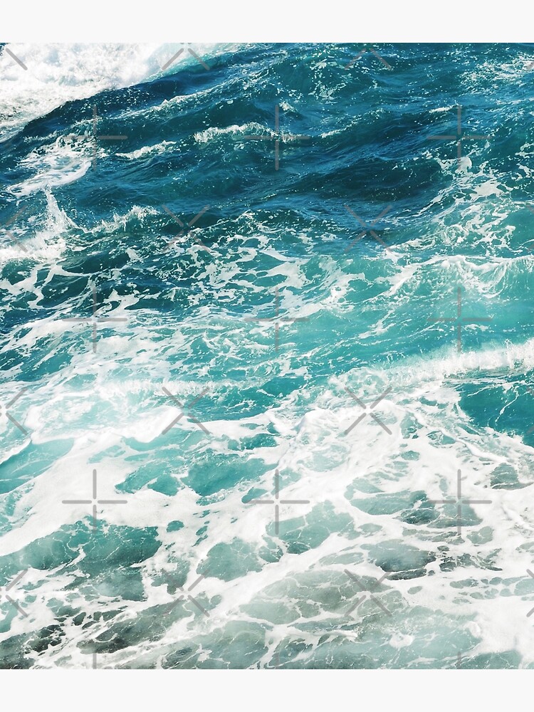 "Blue Ocean Waves " Backpack for Sale by AlexandraStr | Redbubble