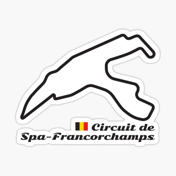 Francorchamps Spa Stickers | Redbubble