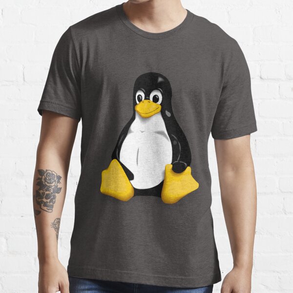 "Tux" T-shirt for Sale by Phlum | Redbubble | linux t-shirts - tux t ...