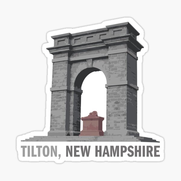"Tilton Arch" Sticker for Sale by bccproductions | Redbubble