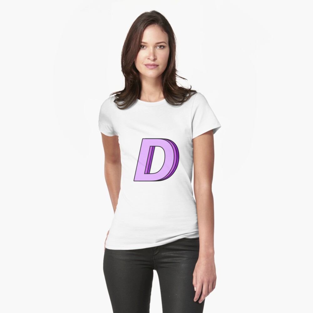 "purple D" Sticker for Sale by amandak2004 | Redbubble