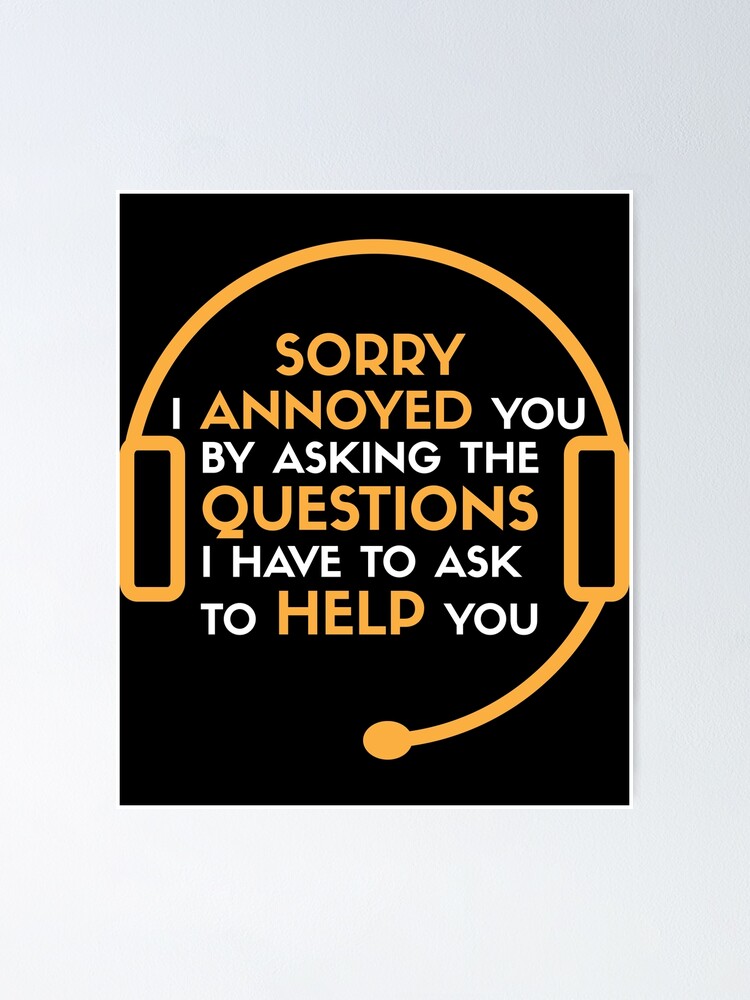 "Customer Service Representative" Poster for Sale by Eljoda | Redbubble
