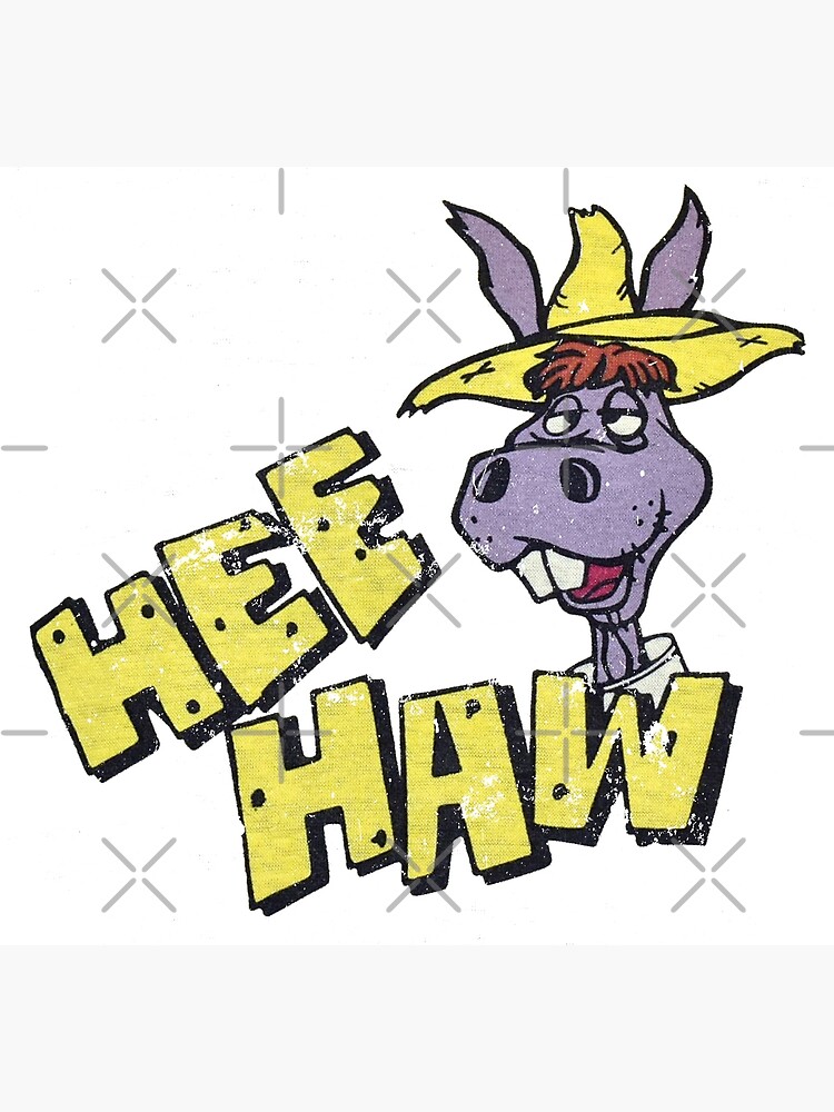 "Hee Haw" Art Print by Retrorockit | Redbubble