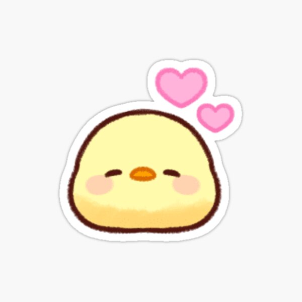 "Cute Chick" Sticker by Lyra-0x | Redbubble
