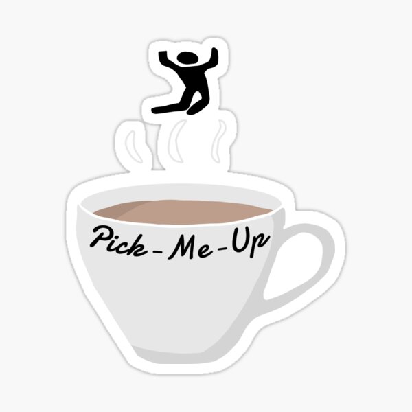 "Pick-Me-Up" Sticker for Sale by smcsherry | Redbubble