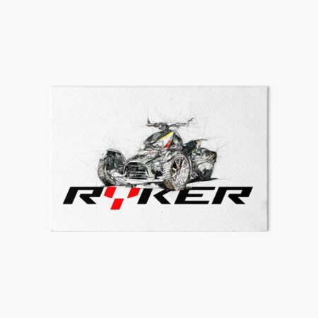 "Can-Am Ryker Sketch" Art Board Print for Sale by TheFluky | Redbubble