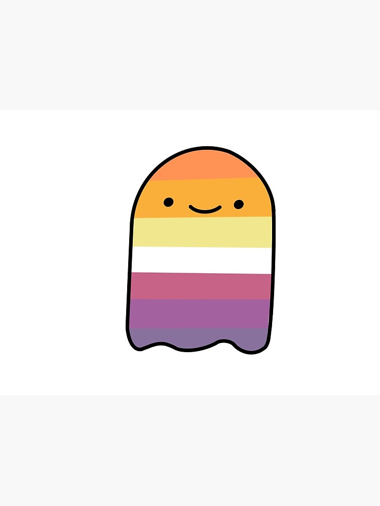 "non-binary lesbian ghost" Art Print by aussjamess | Redbubble