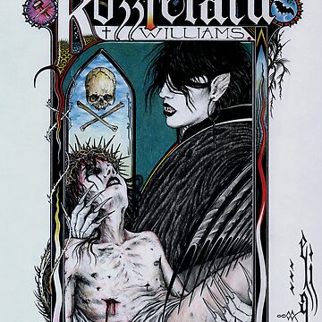 "Rozzferatu - Fan Art for Rozz Williams" Poster for Sale by EliasAquino ...