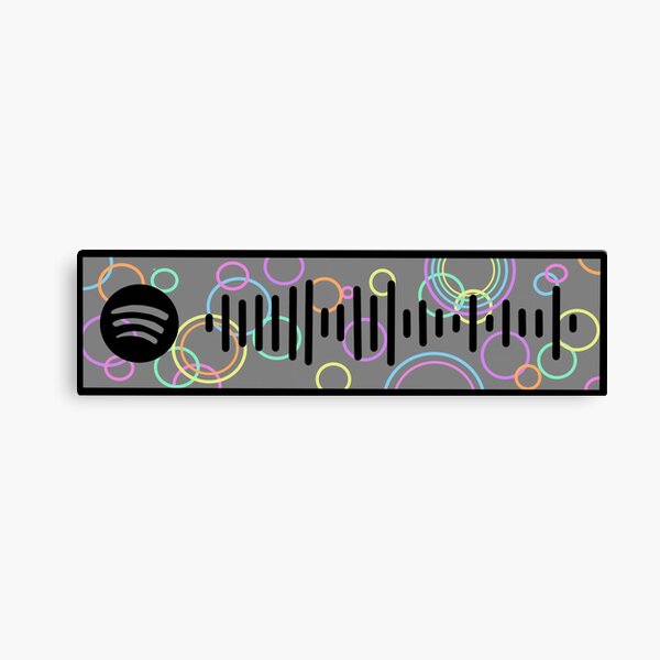 Spotify Scan Code Canvas Prints | Redbubble