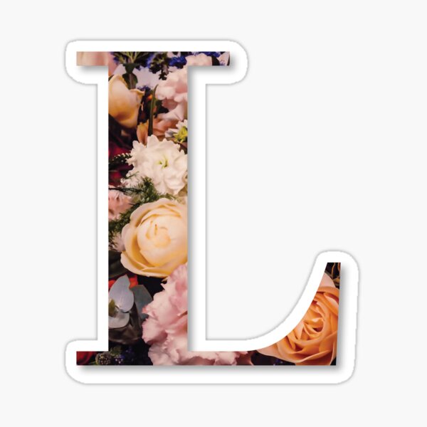 "The Letter L - Alphabet " Sticker by portodesign | Redbubble
