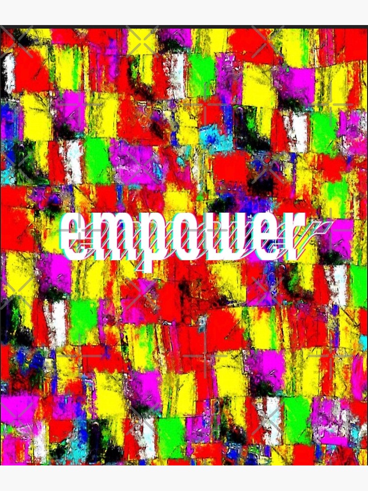 "Empower “All Colors“ apparel " Poster by Morga315 | Redbubble