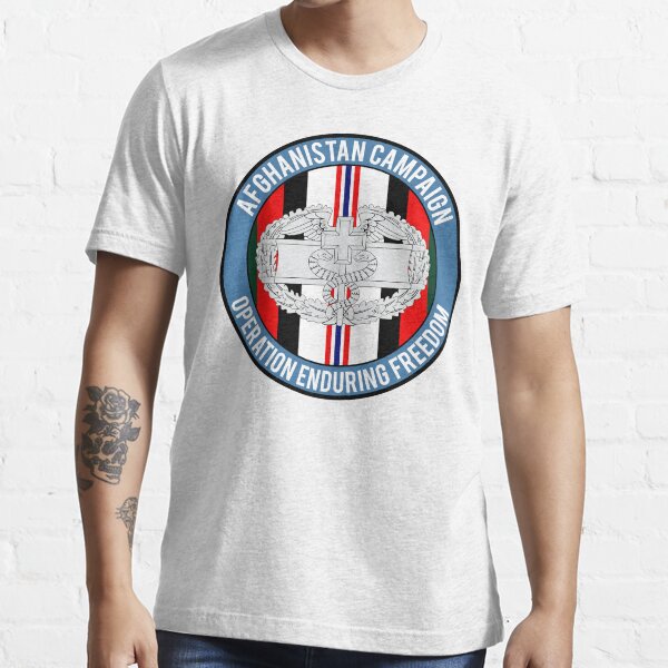"OEF Combat Medical Badge" T-shirt for Sale by jcmeyer | Redbubble ...