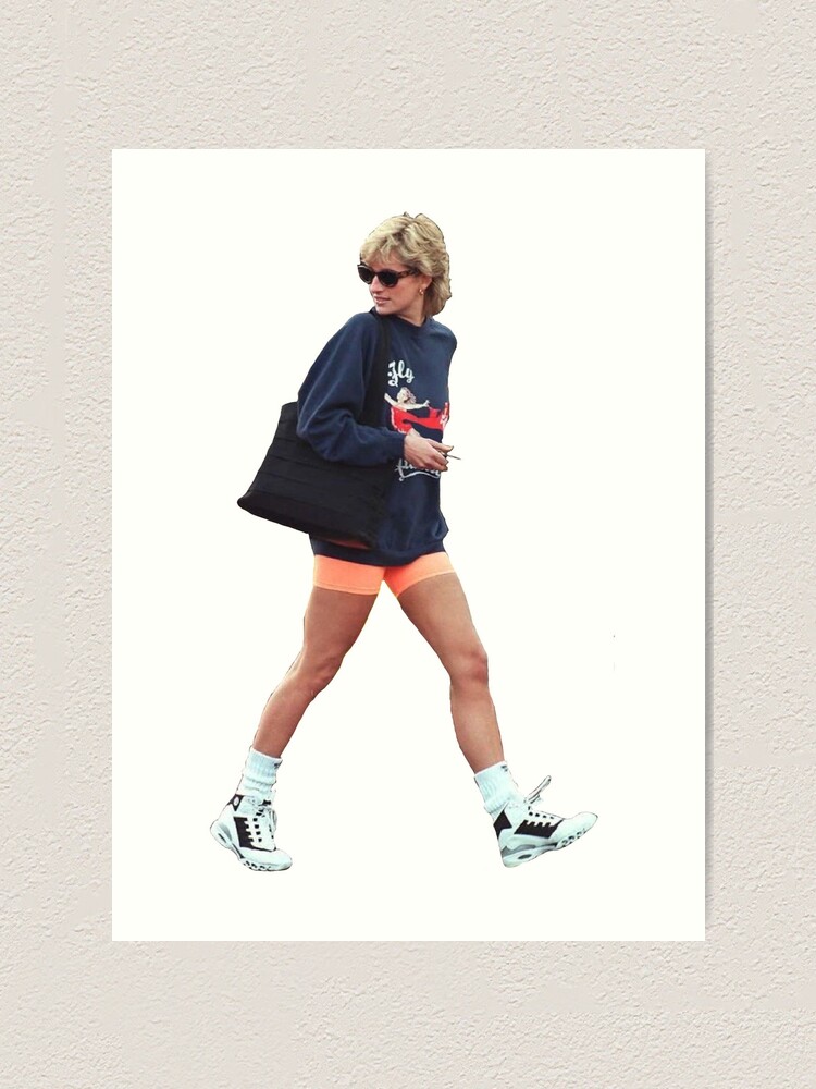 "Princess Diana Streetwear Transparent" Art Print for Sale by ...