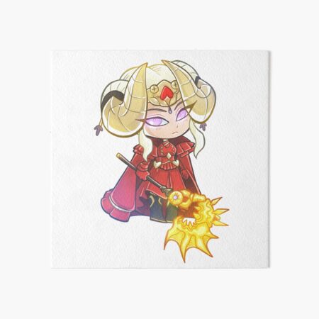 "Emperor Edelgard - Fire Emblem Three Houses - Chibi Cutie" Art Board ...