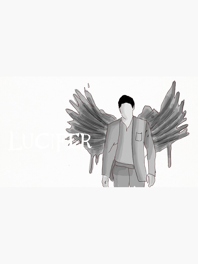 "Lucifer is back!" Sticker for Sale by denisaszilagyi | Redbubble