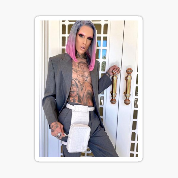 "Jeffree Star " Sticker for Sale by designsbyner | Redbubble