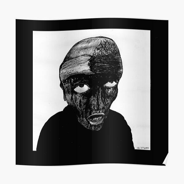 "SLAB HEAD" Poster for Sale by hectorerf | Redbubble
