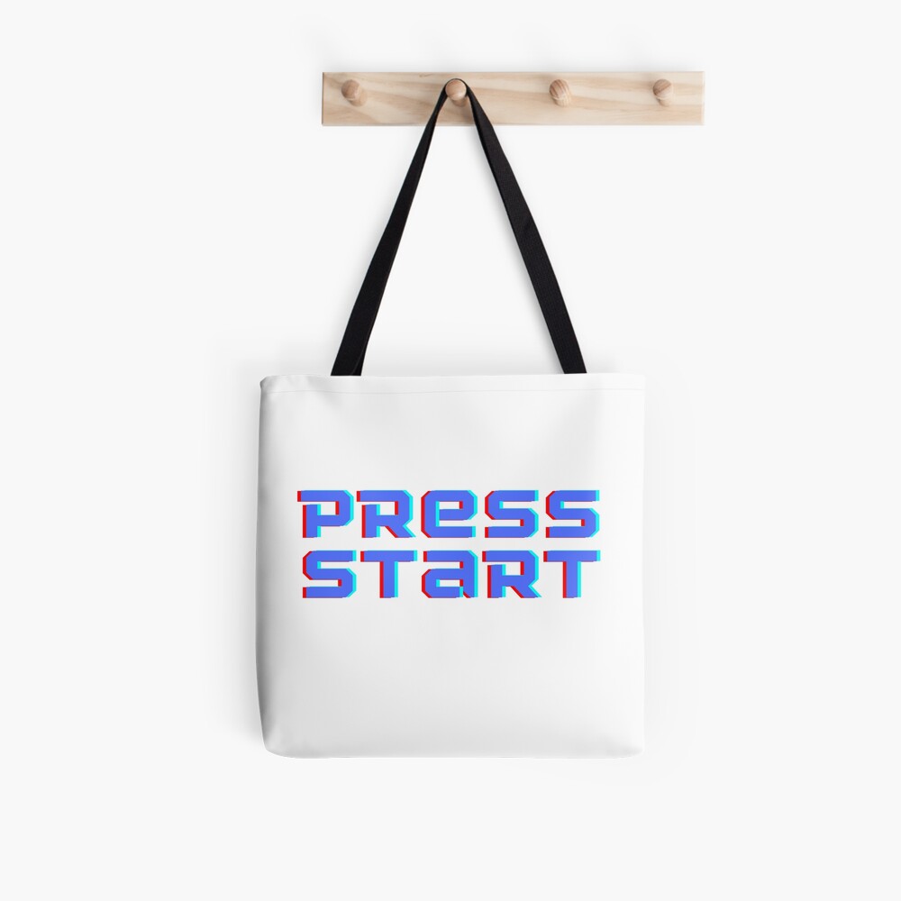 "Press Start" Sticker for Sale by ExploreStore | Redbubble