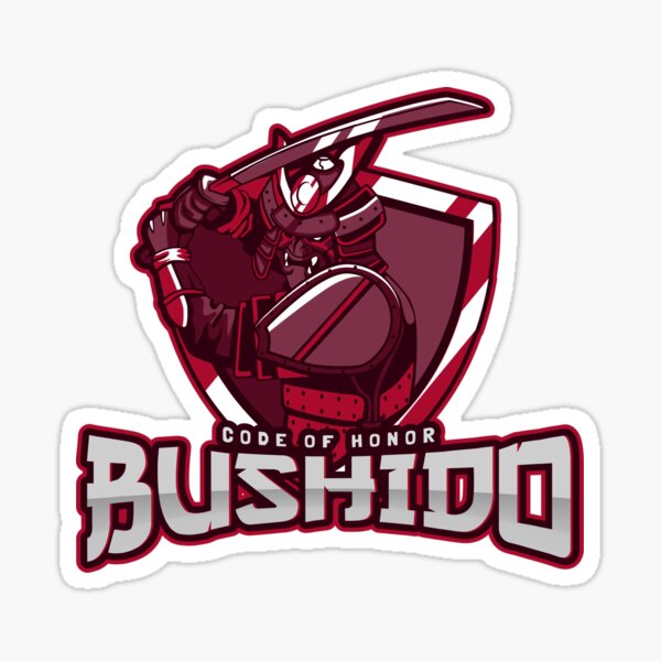 "Code of Honor Bushido" Sticker for Sale by kriegerdesign | Redbubble