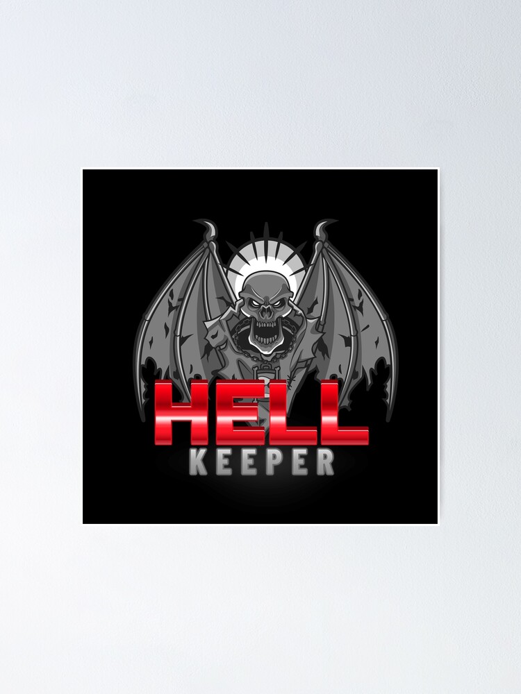 "Hell keeper. Bat vampire wings Gamer nickname. Skull Sickle Harvesting ...