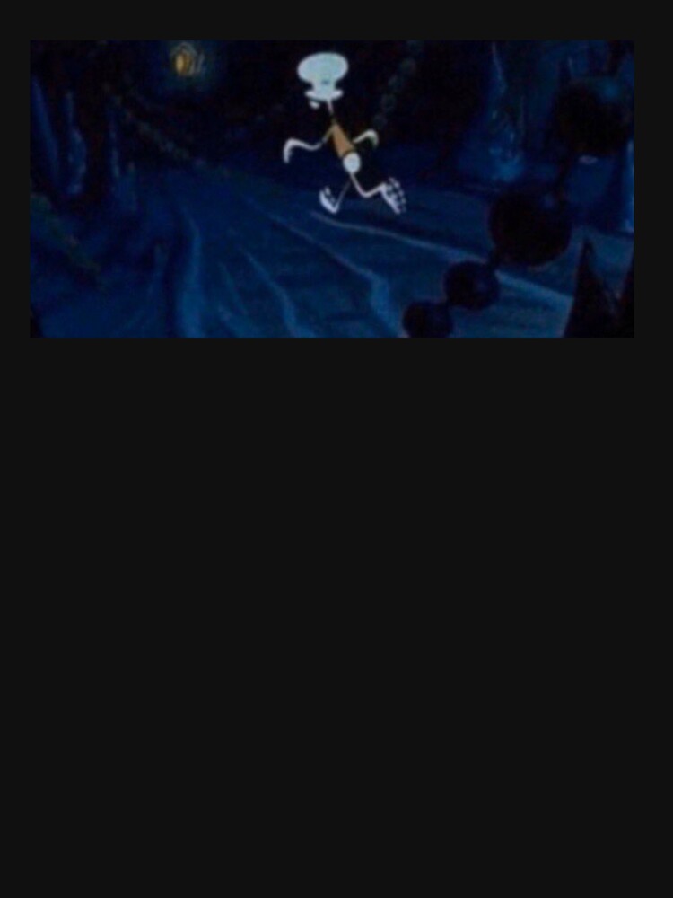 "Squidward Running Away Meme " T-shirt for Sale by debracornell97 ...