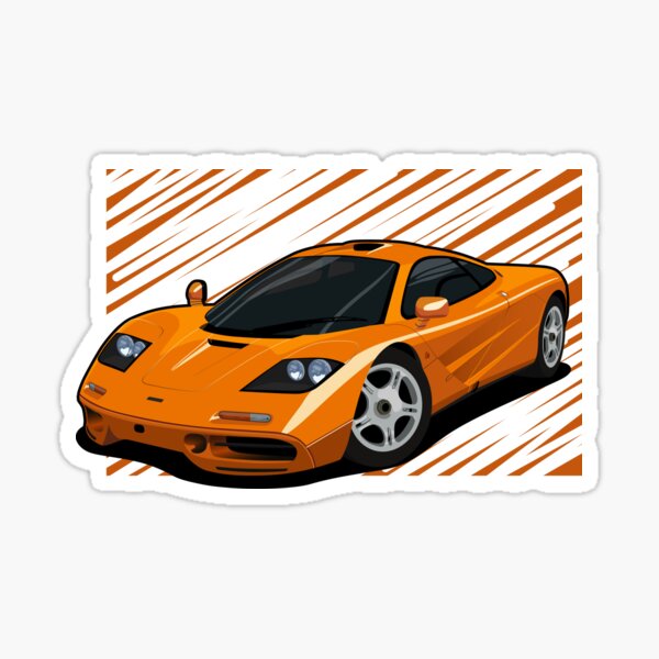 "The Macca" Sticker for Sale by AutomotiveArt | Redbubble