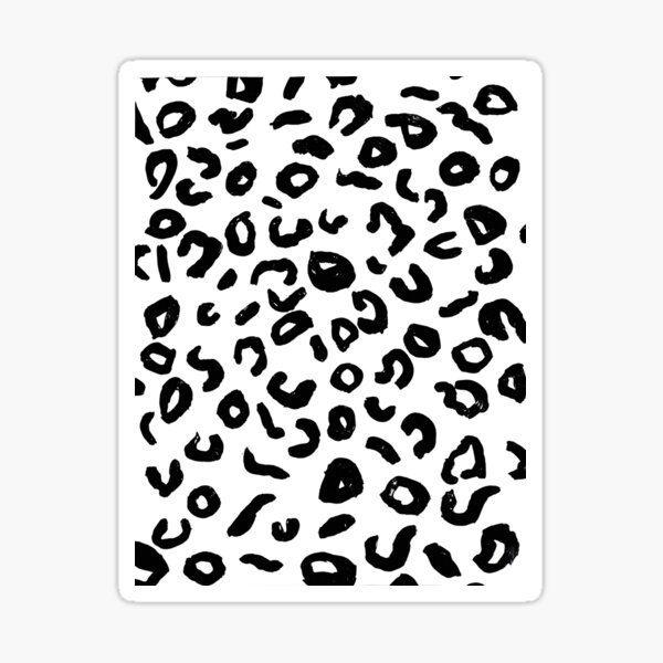 "Leopard Spots" Sticker by biancasoriano | Redbubble