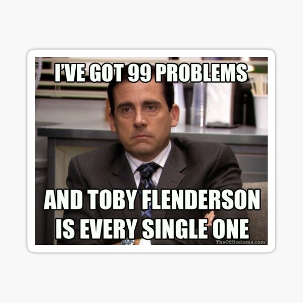 "the office meme" Sticker by unicorn-1 | Redbubble