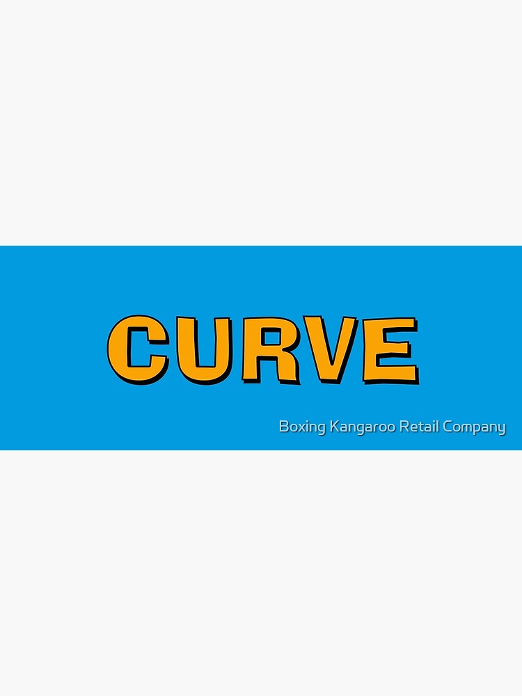 "Curve sticker" Poster for Sale by theianfox | Redbubble