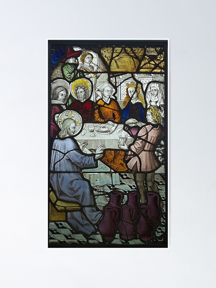 Póster «Stained Glass, Burrell Collection 4» de MagsWilliamson | Redbubble