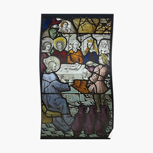 Póster «Stained Glass, Burrell Collection 4» de MagsWilliamson | Redbubble