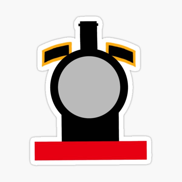 "James the Red Engine" Sticker for Sale by Ericsuxx | Redbubble
