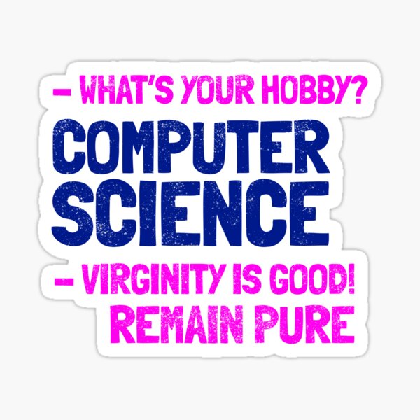 Computer Science Nerd Geek T Math Coding Nerdy Sticker For Sale By Eidrood Redbubble