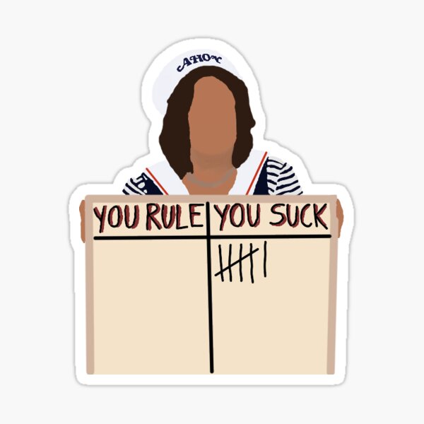 "Stranger Things Sticker" Sticker for Sale by mikaylajt | Redbubble