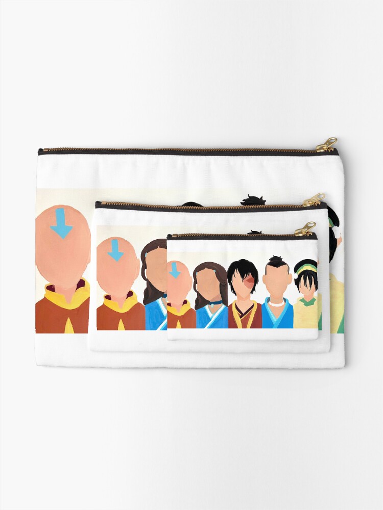 "Avatar: The Last Airbender Charaters Aang, Katara, Zuko, Sokka, Toph ...