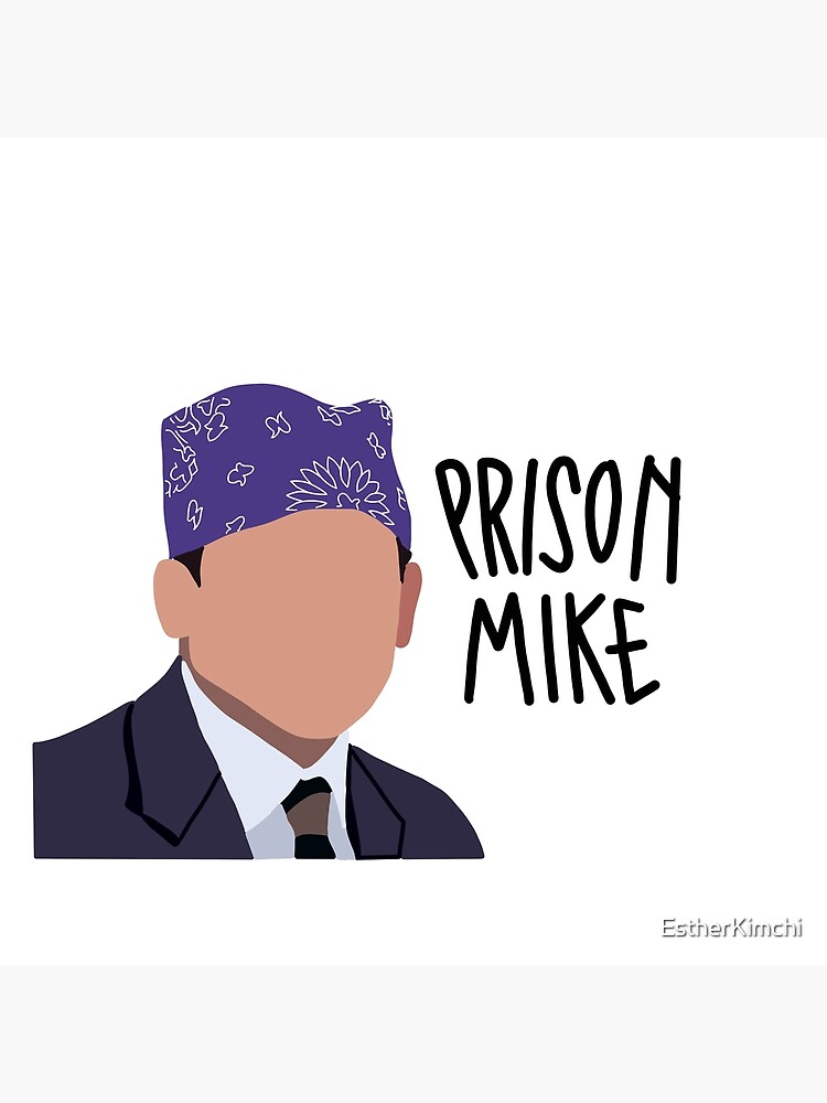 "Prison Mike" Poster by EstherKimchi | Redbubble