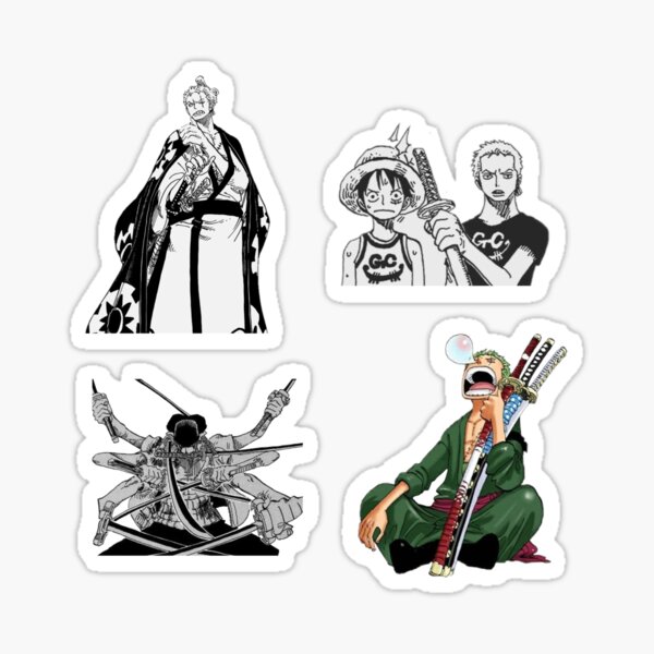 Roronoa Zoro Stickers | Redbubble