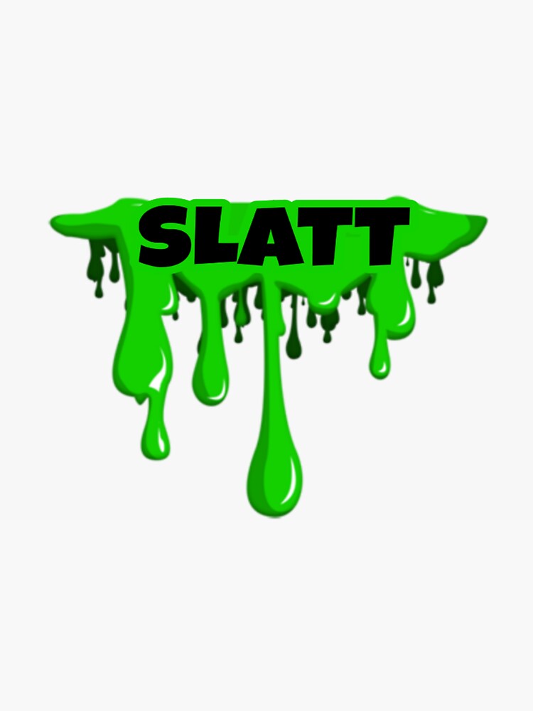 "slatt " Sticker by hussein173AS | Redbubble