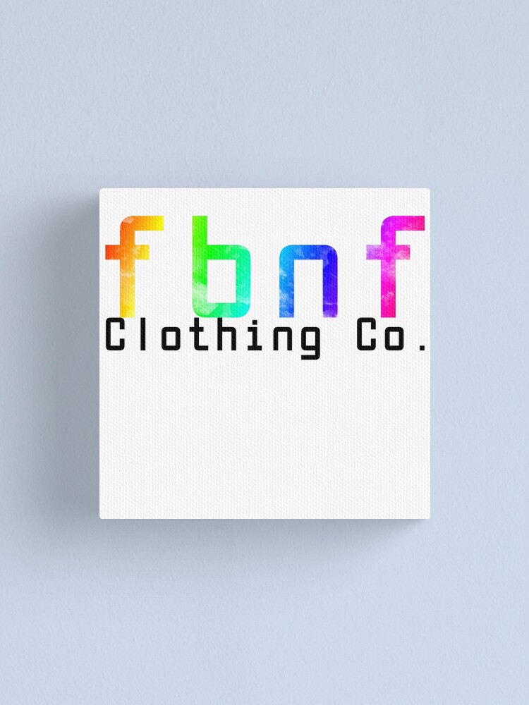 "FBNF Watercolor Logo" Canvas Print by FBNF | Redbubble