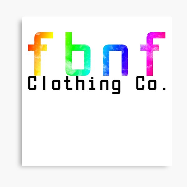 "FBNF Watercolor Logo" Canvas Print by FBNF | Redbubble