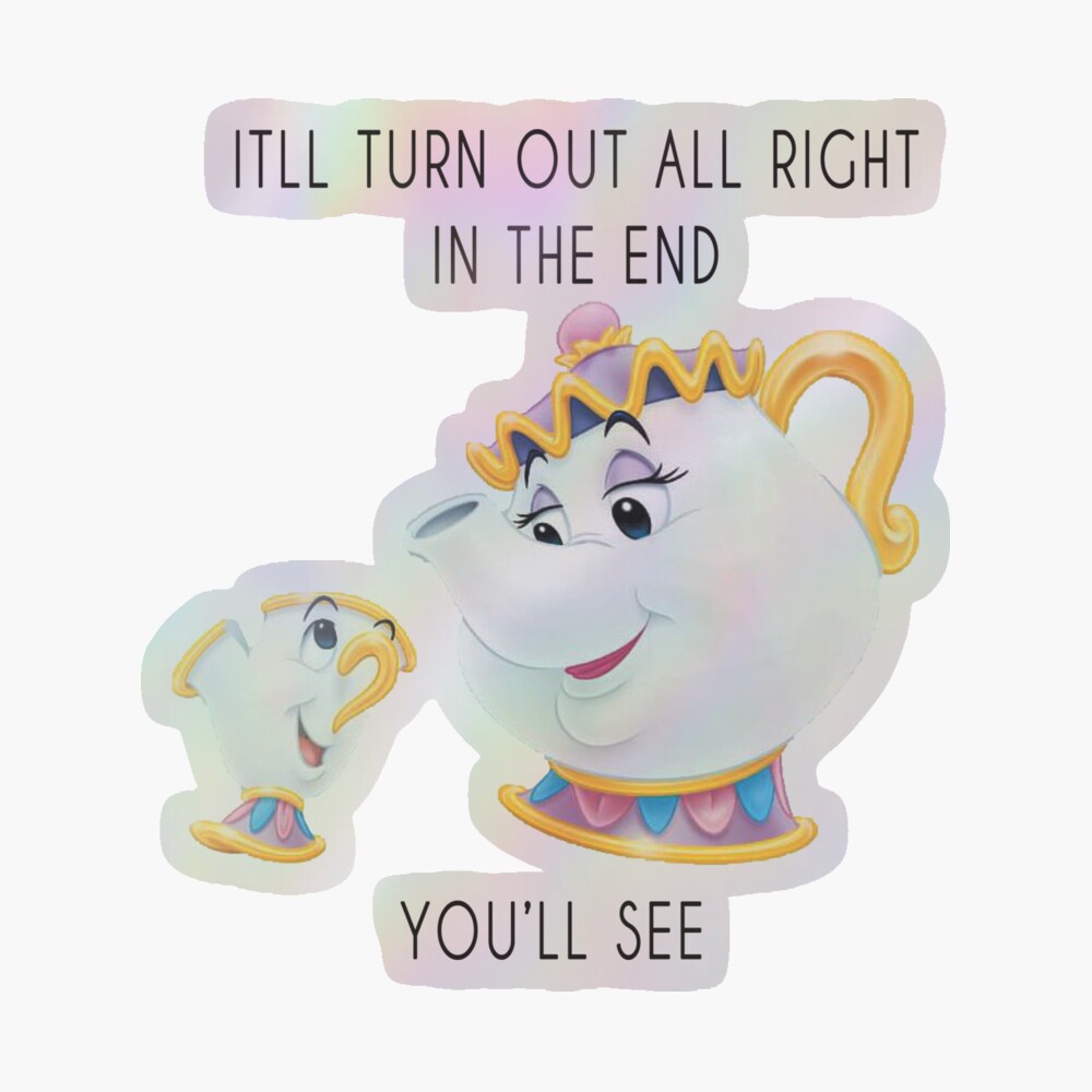 Beauty And The Beast Chip Quotes Cogsworth Quote Etsy