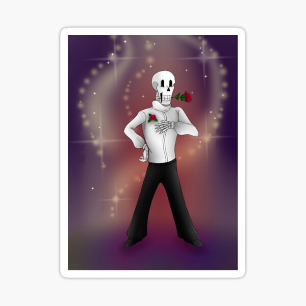"Dancetale Papyrus" Sticker for Sale by RosieVampire | Redbubble