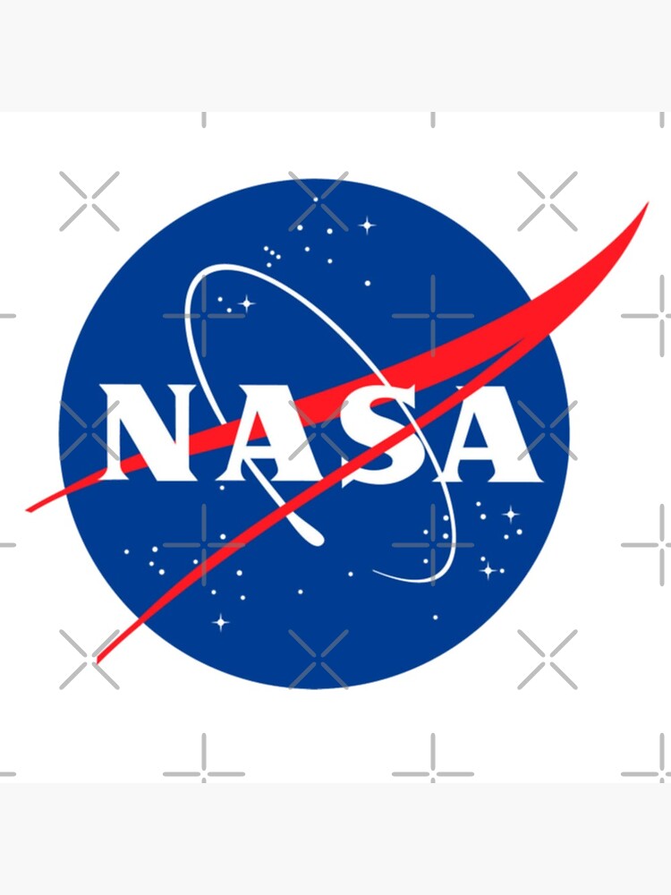 "Classic Nasa design logo" Art Print by NorthWave | Redbubble