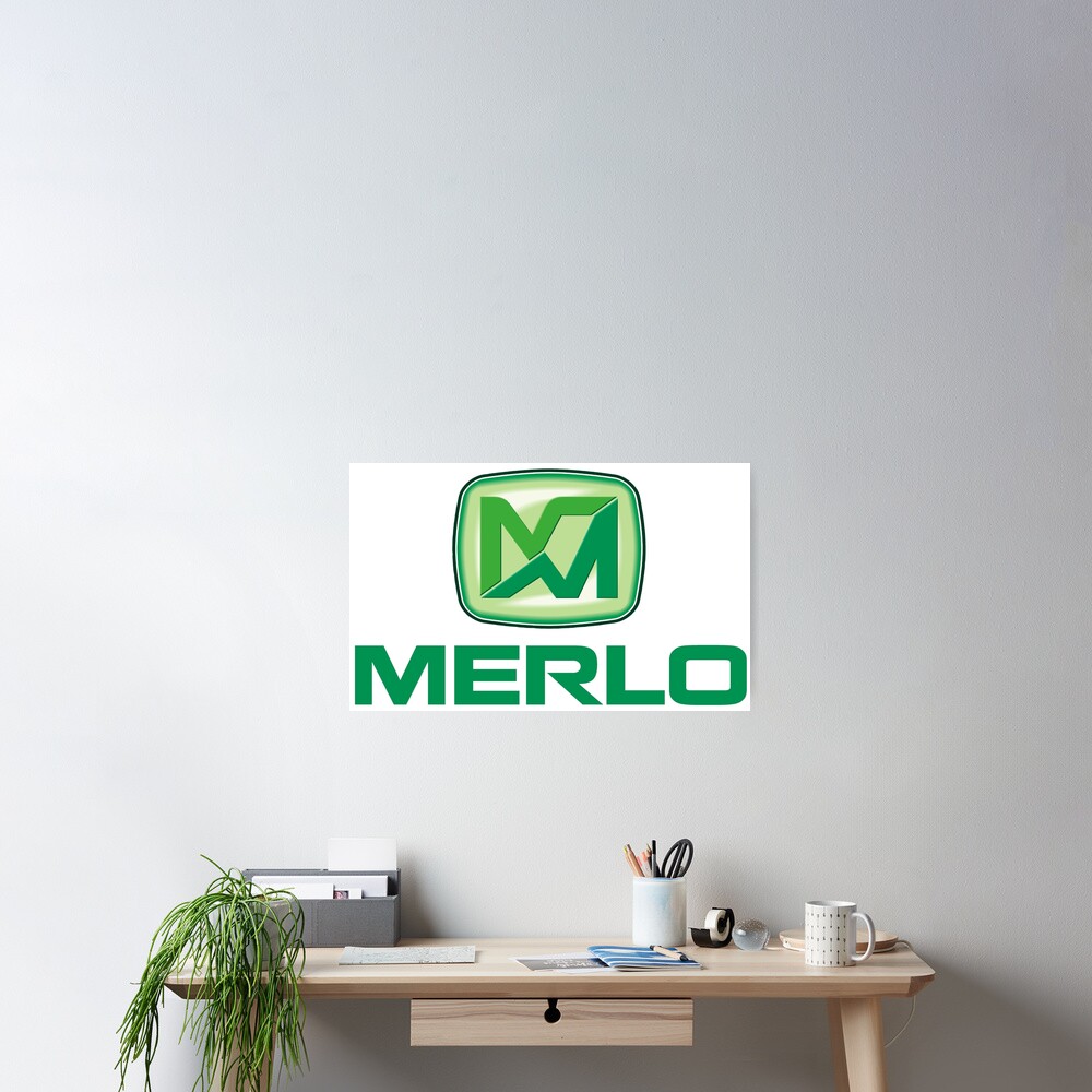 "Merlo Logo" Poster by AgriLogo | Redbubble