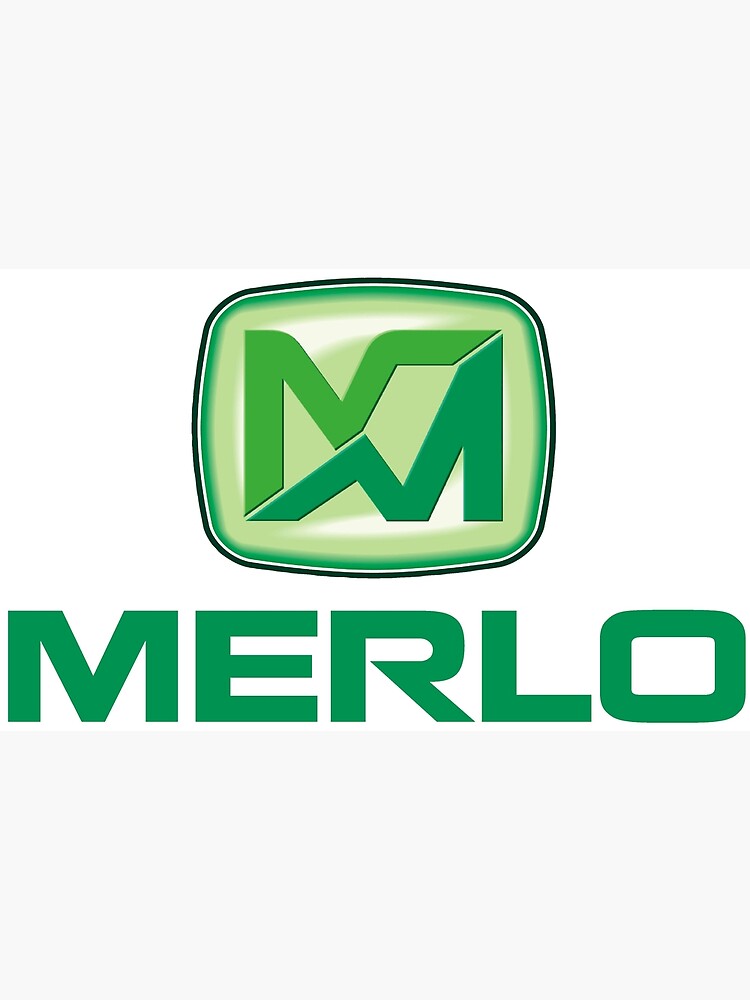 "Merlo Logo" Photographic Print for Sale by AgriLogo | Redbubble