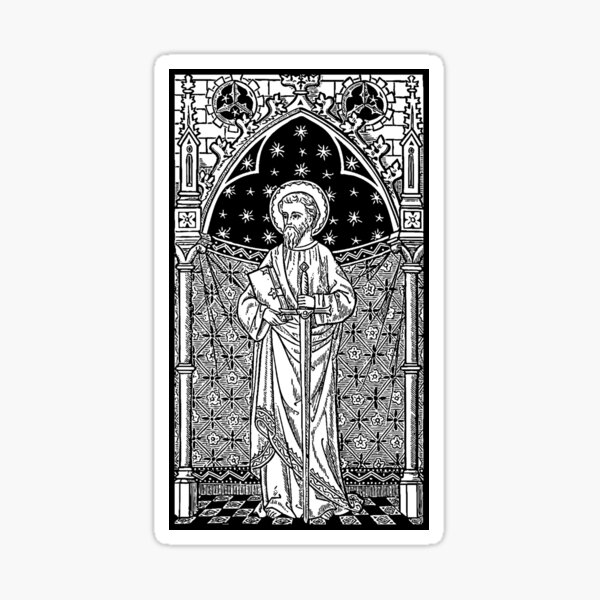 "St. Paul (Full Setting)" Sticker for Sale by DeoGratias | Redbubble